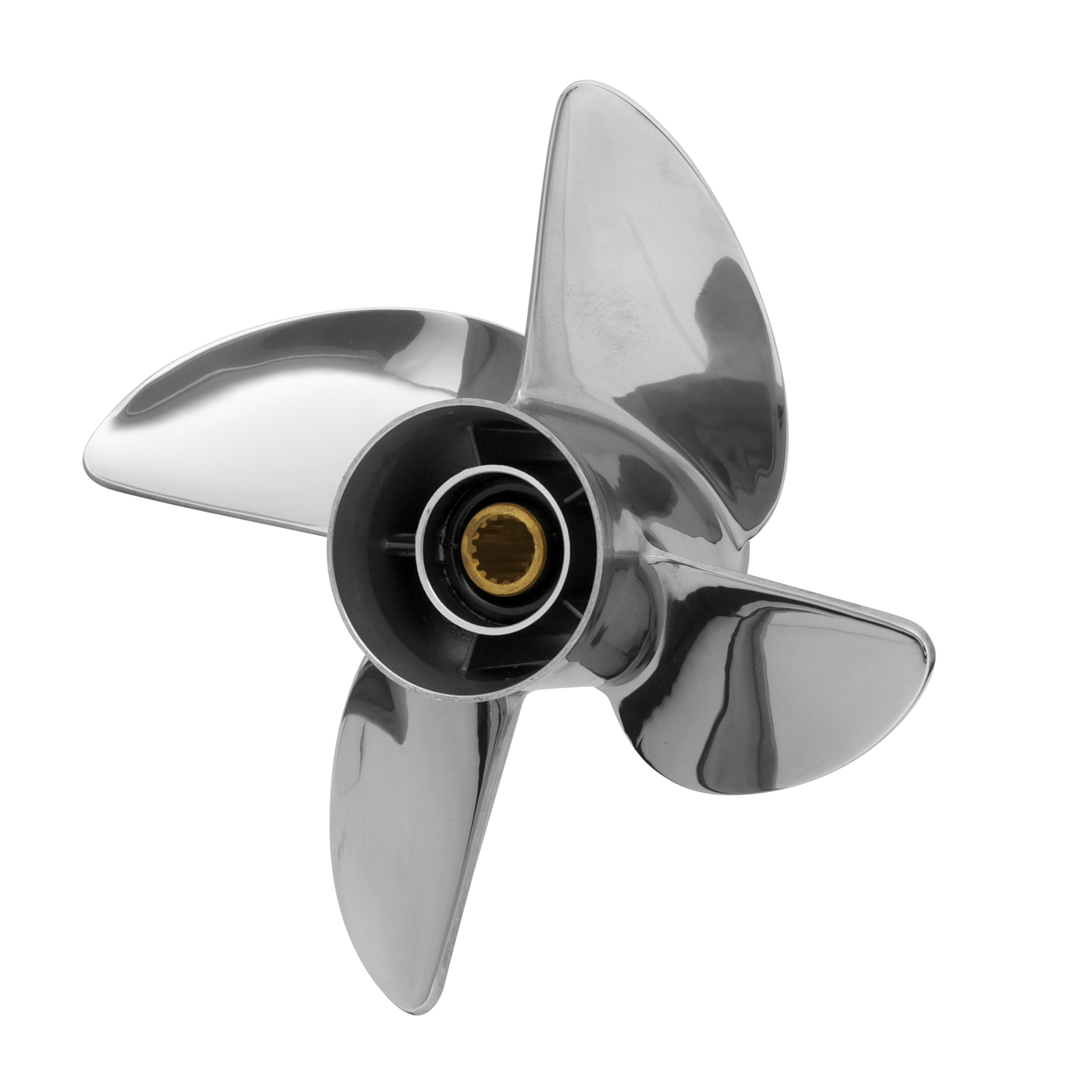 Power Tech CFF4 Coastal Flats Propeller Fits 60 - 140 HP Tohatsu/Nissan ...